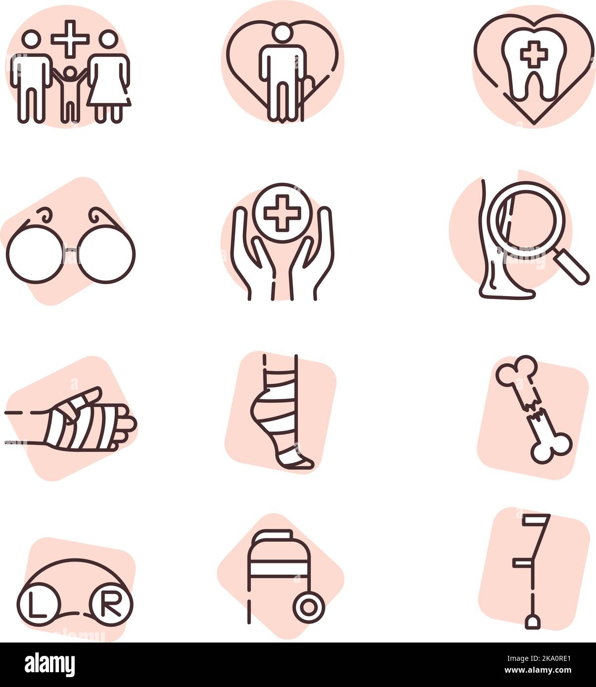 Health safety illustration hi-res stock photography and images - Alamy