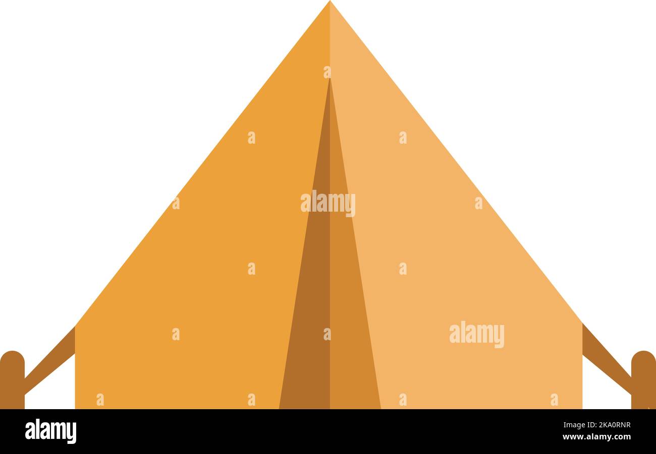 Summer camp tent on Stock Vector Images - Alamy