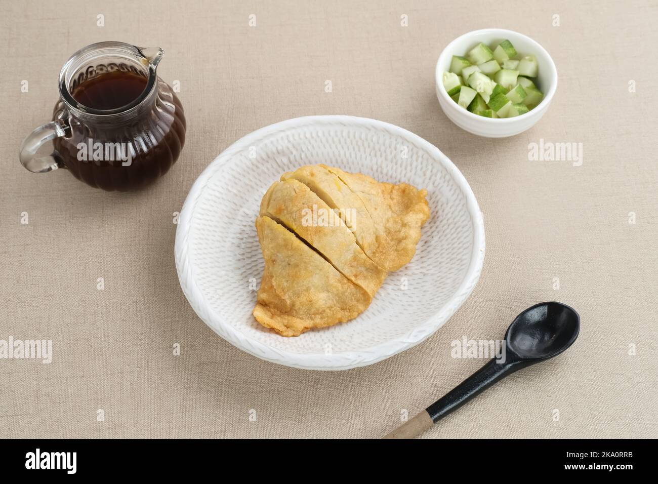 Pempek Palembang, traditional food from South Sumatra, Indonesia. This ...