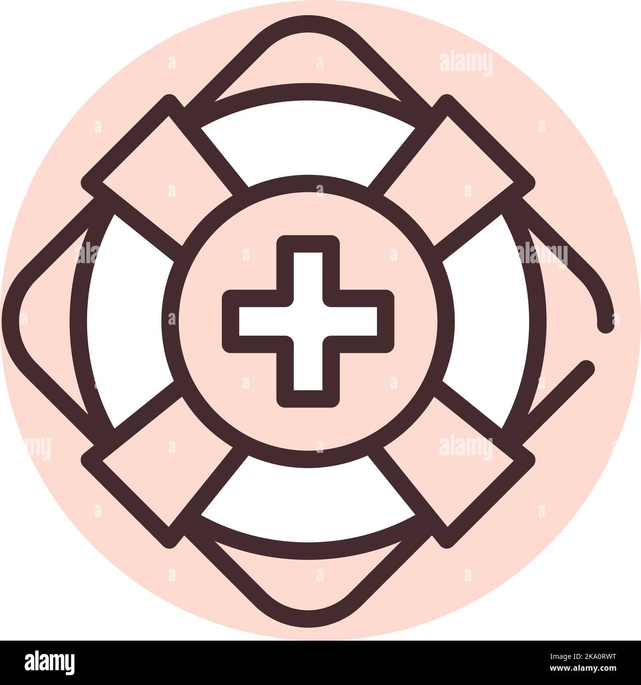 Baby care help, illustration or icon, vector on white background Stock ...