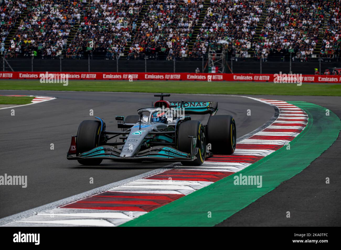 Mexico City, Mexico, 31st Oct 2022, George Russell, from the United ...