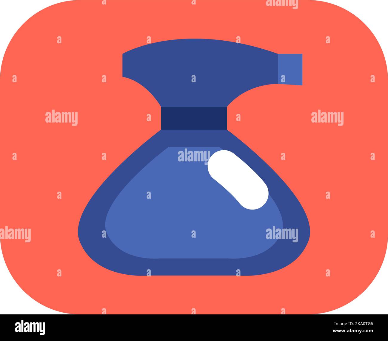 Barber water spray mockup Stock Vector Images - Alamy