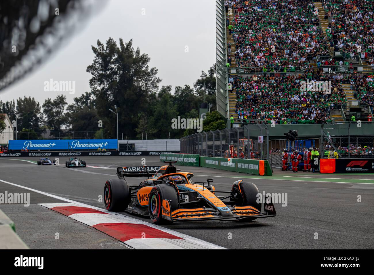 Mexico City, Mexico, 31st Oct 2022, Daniel Ricciardo, from Australia ...