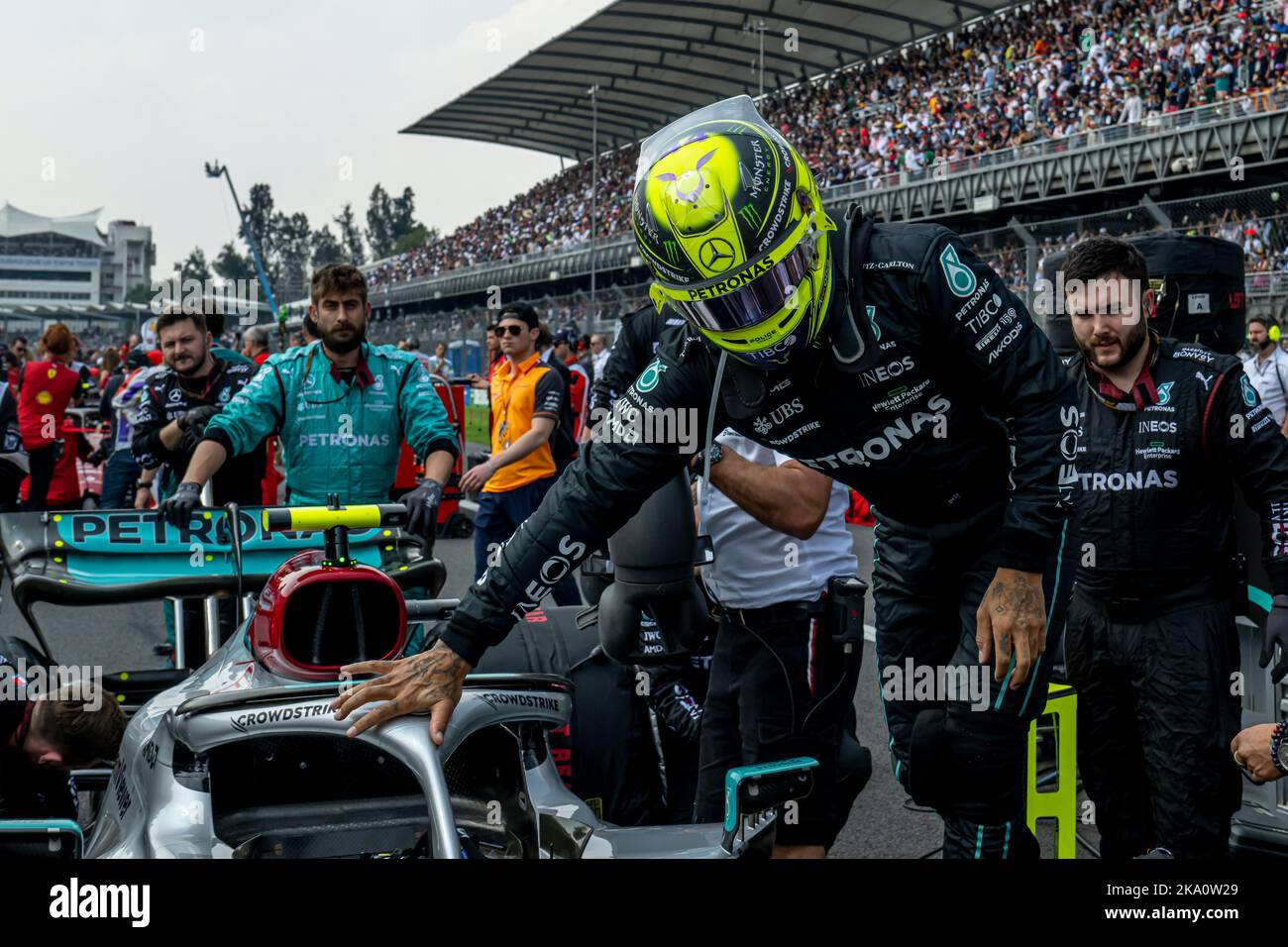 Mexico City, Mexico, 31st Oct 2022, Lewis Hamilton, from the United ...