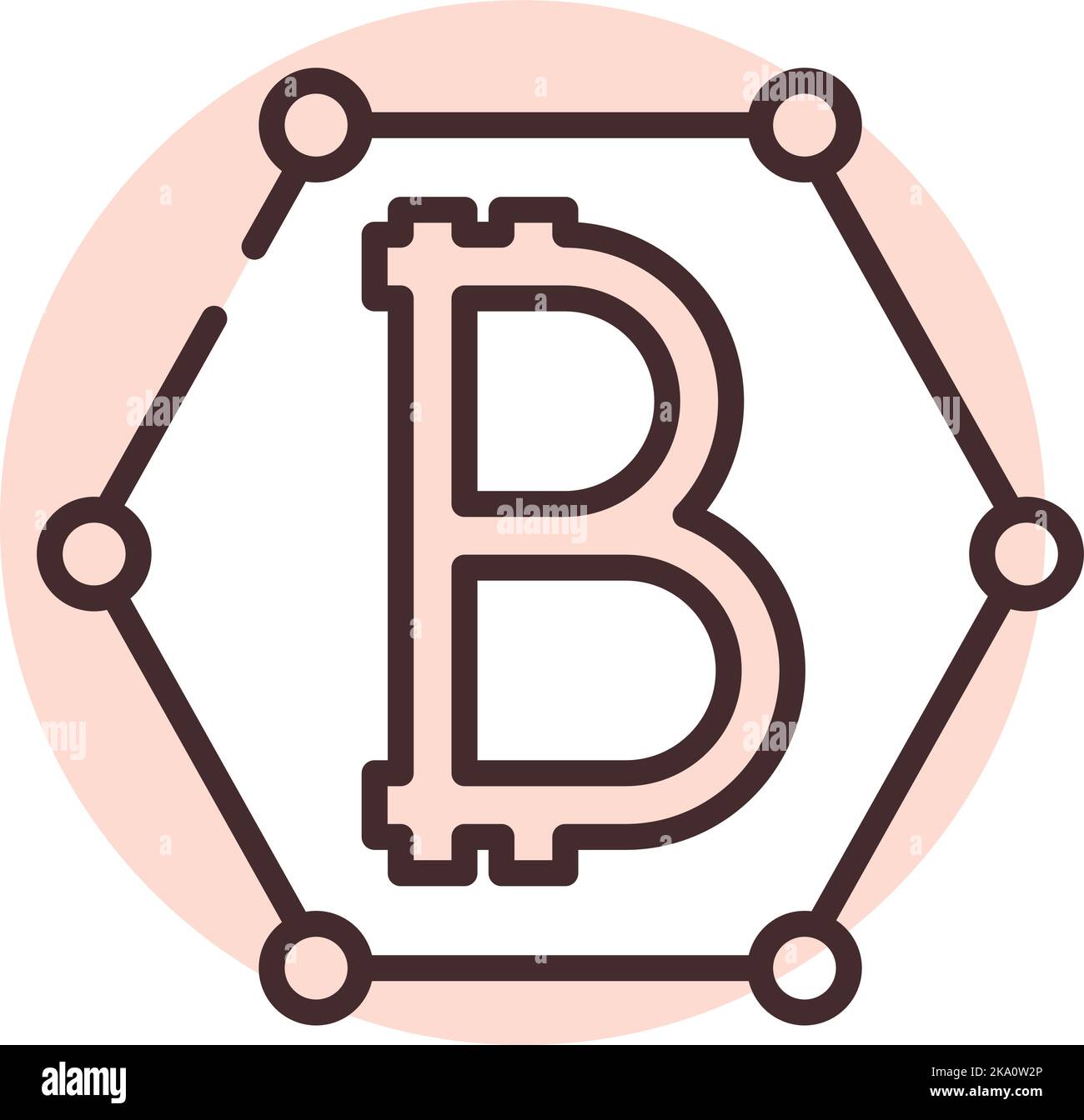 Background digital blockchain hi-res stock photography and images - Alamy
