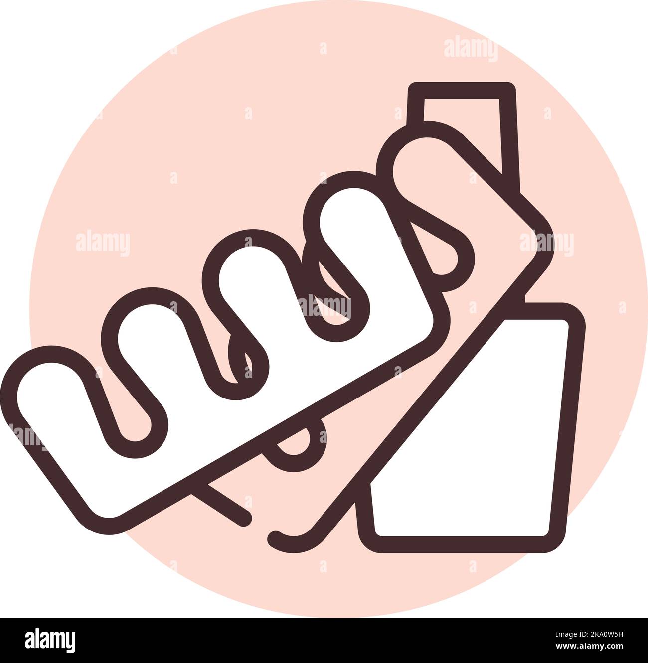 Nails spa Stock Vector Images - Alamy