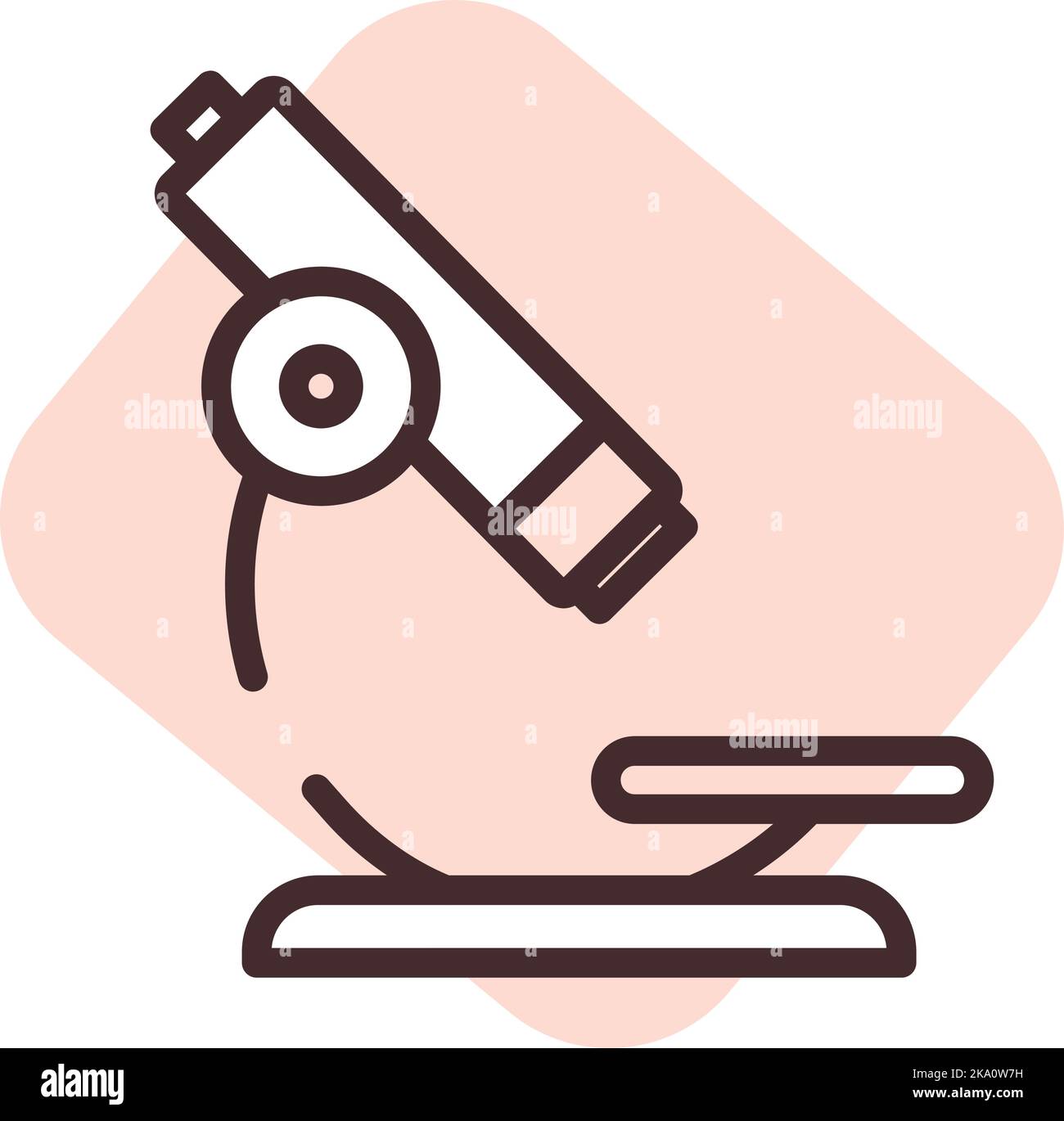 Blood pressure lab, illustration or icon, vector on white background ...