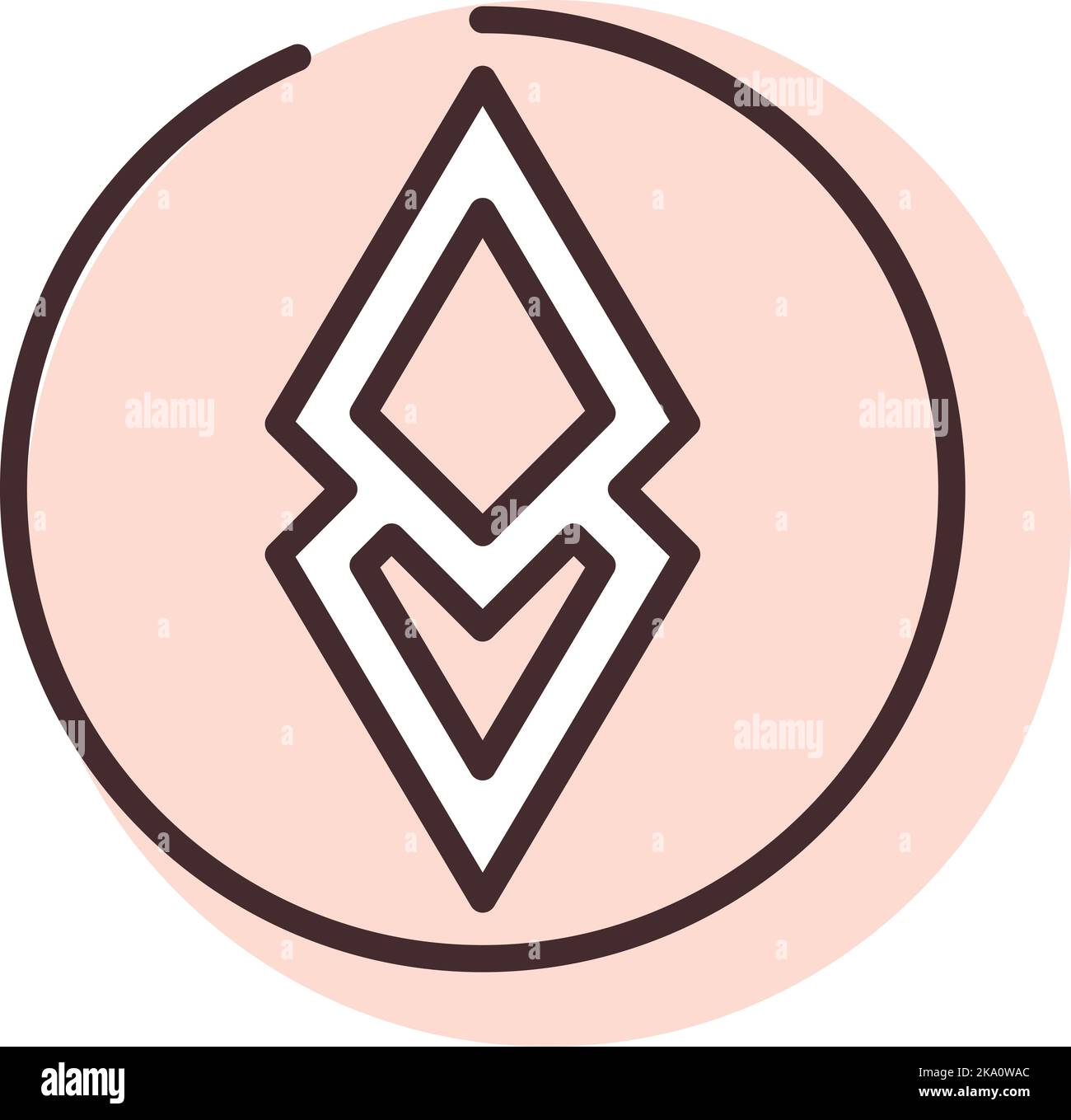 Etherium symbol Stock Vector Images - Alamy