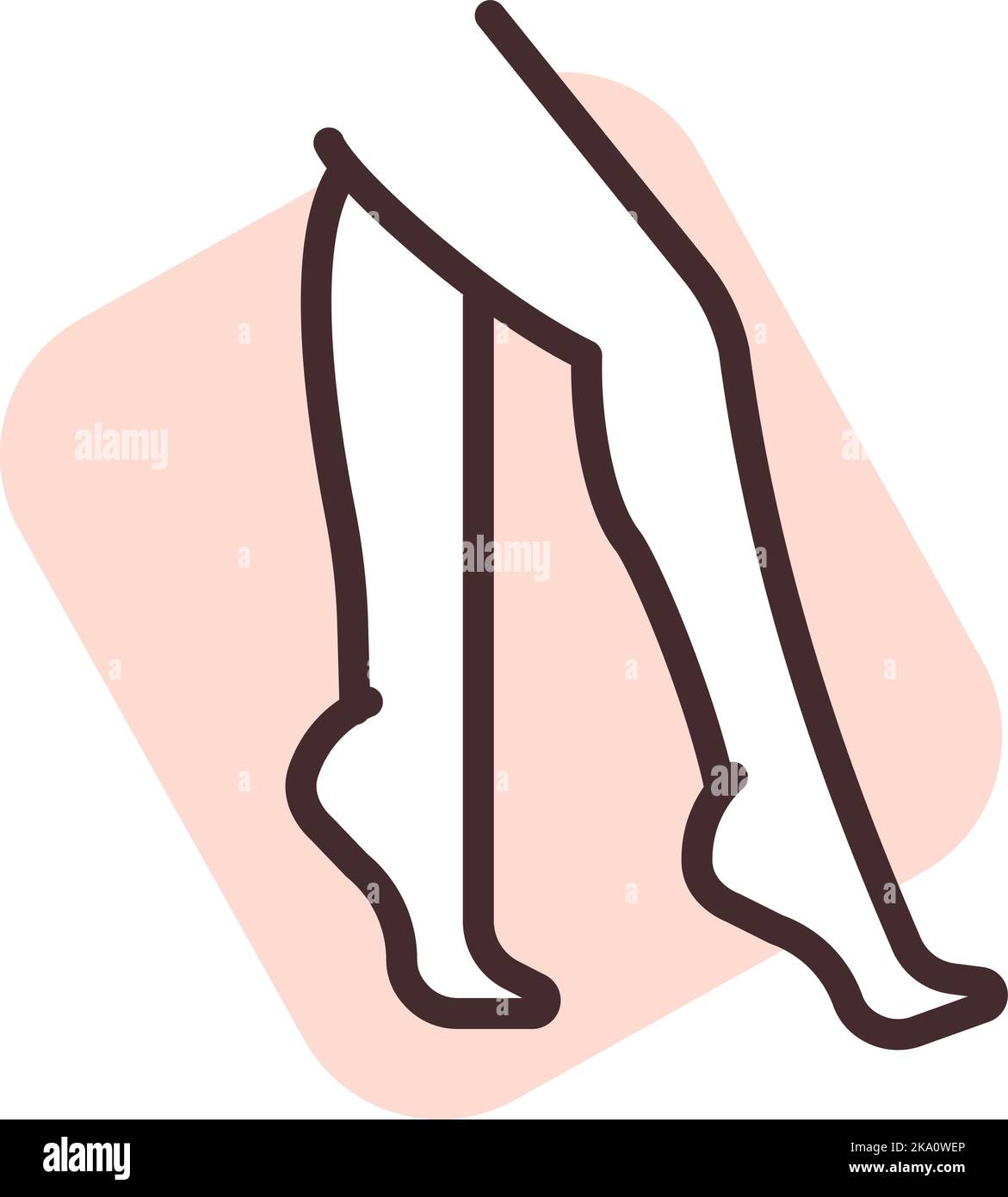 Foot vector icon set Stock Vector Images - Alamy