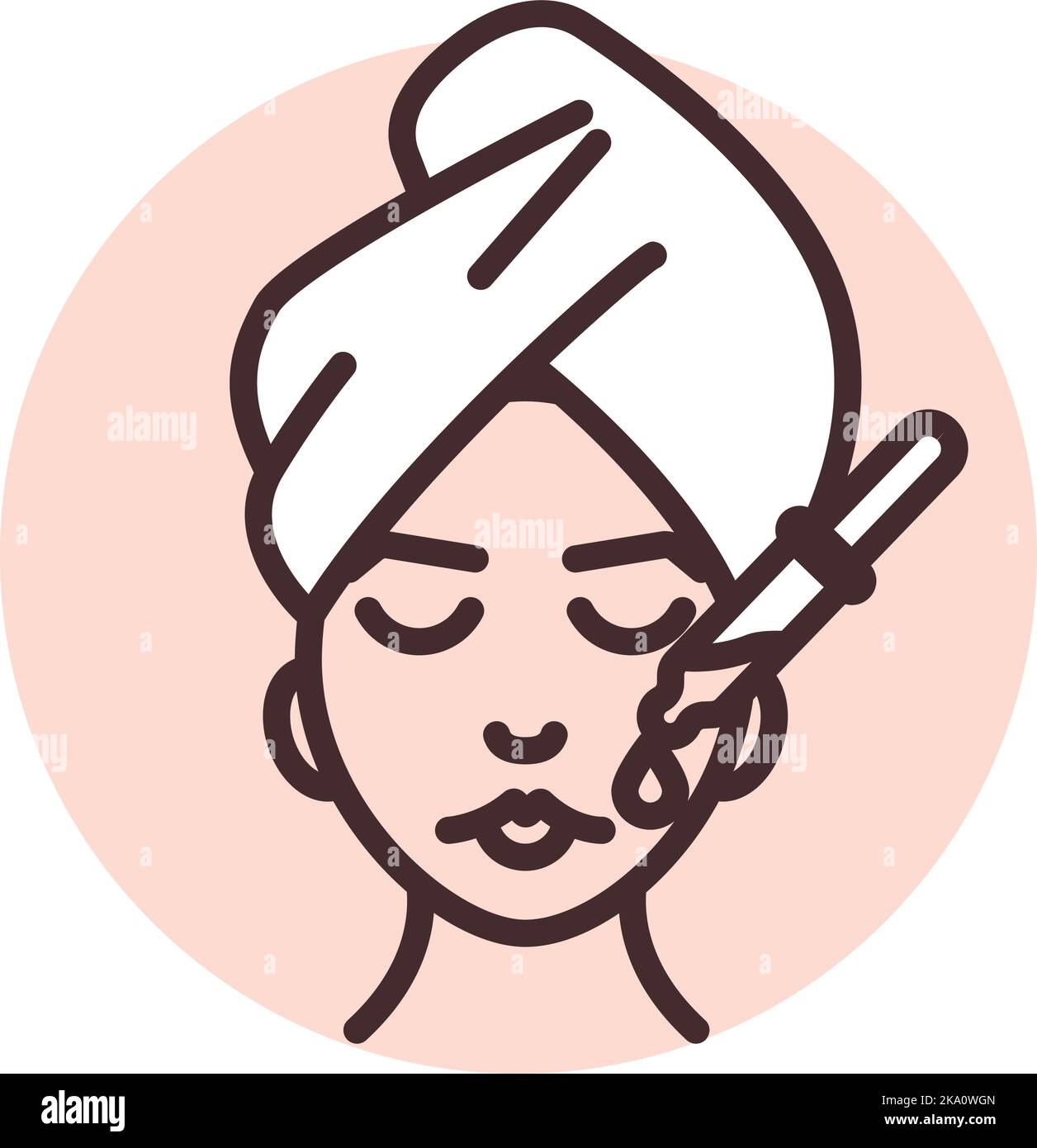 Background spa composition body Stock Vector Images - Alamy