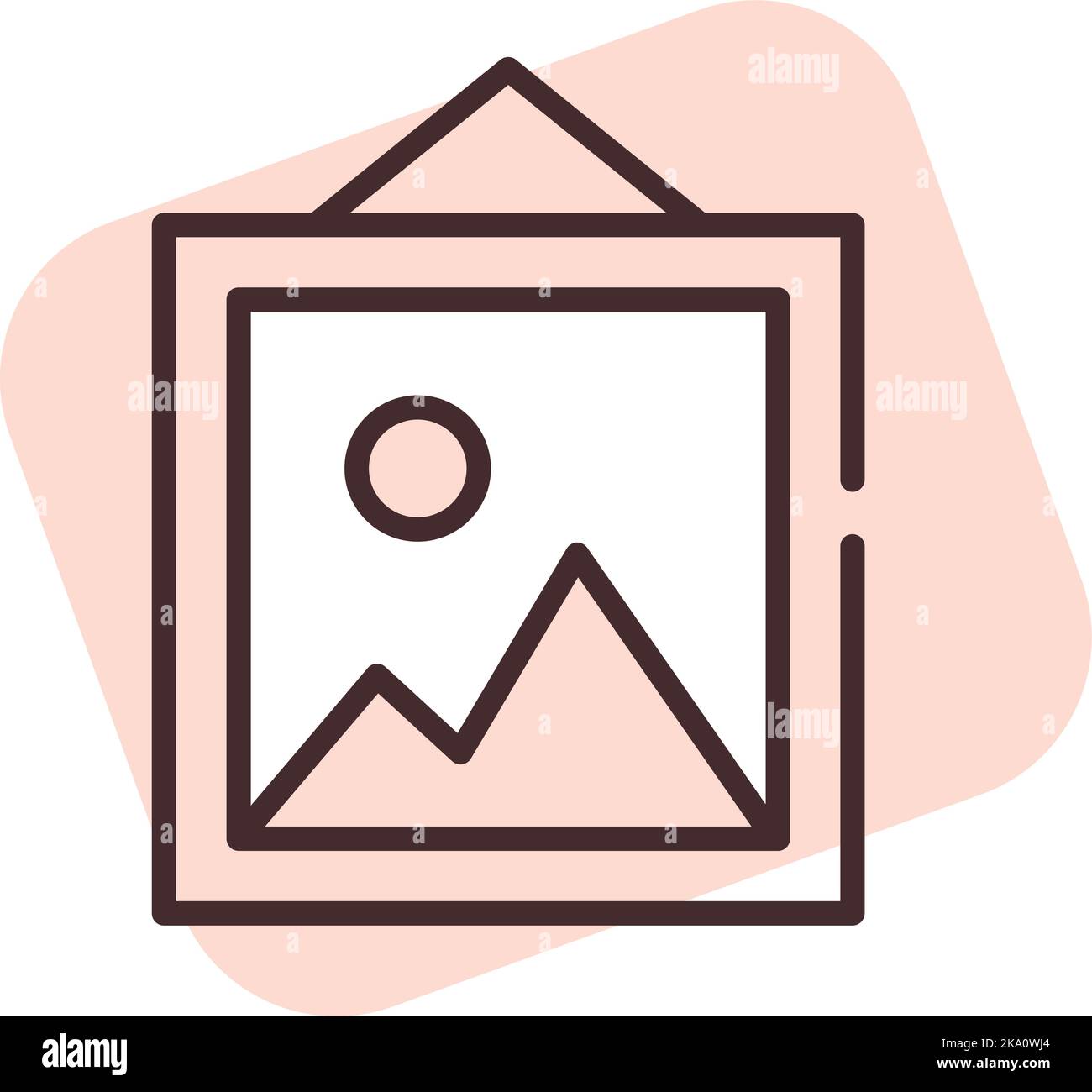 Blockchain art, illustration or icon, vector on white background Stock ...