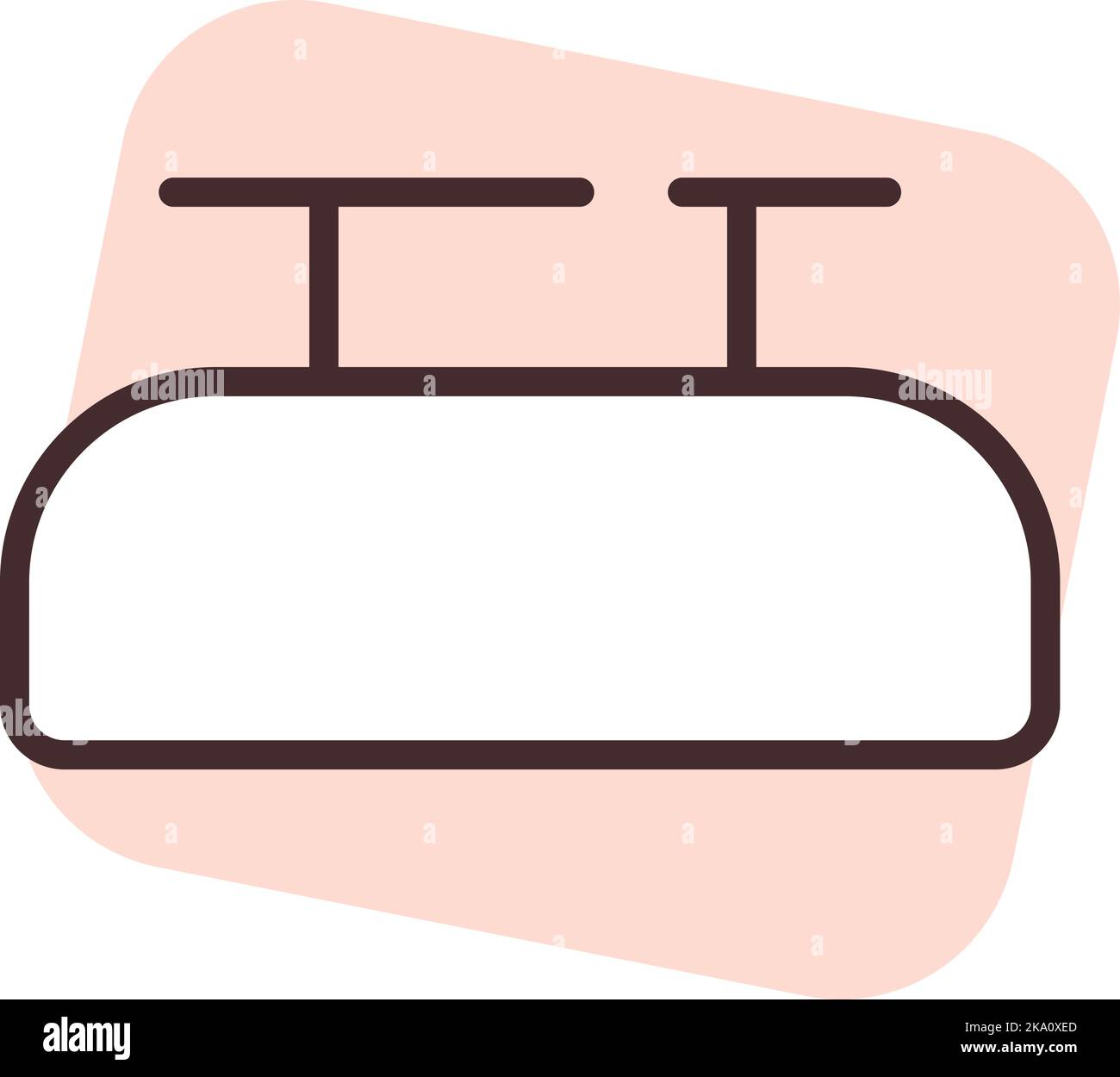 Car mirror, illustration or icon, vector on white background Stock ...