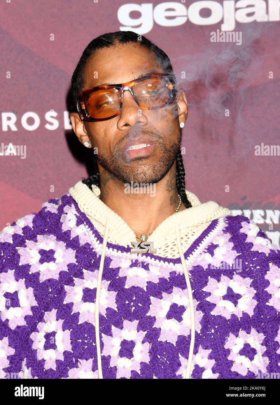 LOS ANGELES, CA - OCTOBER 29: American rapper Young Thug (Jeffery Lamar ...