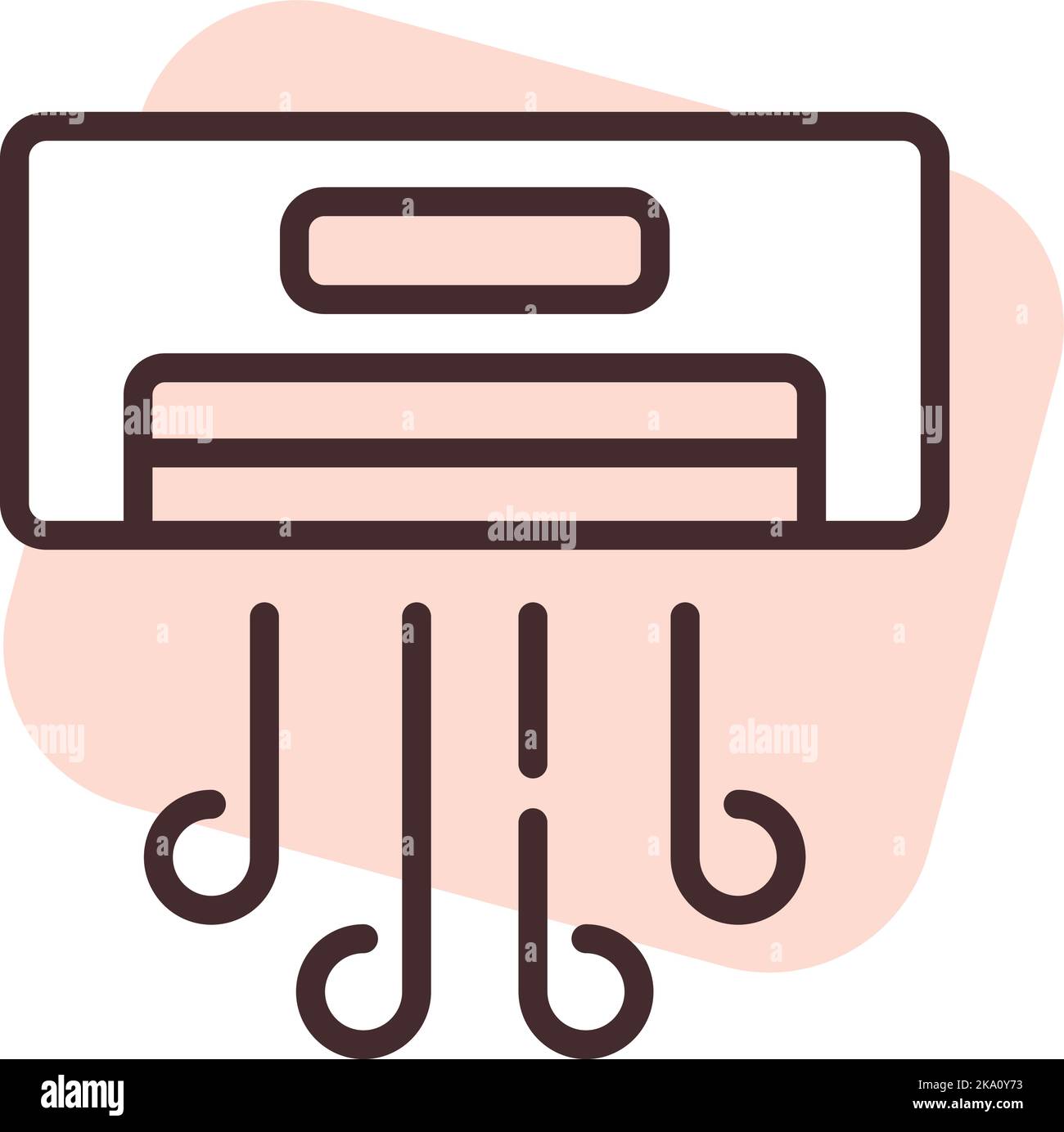 Air ventilation icon electronic Stock Vector Images - Alamy