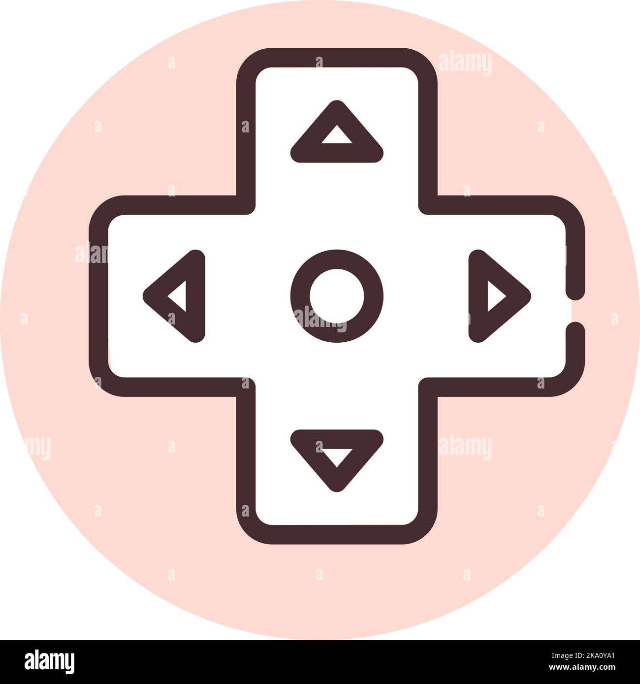 Gaming buttons icon hi-res stock photography and images - Alamy