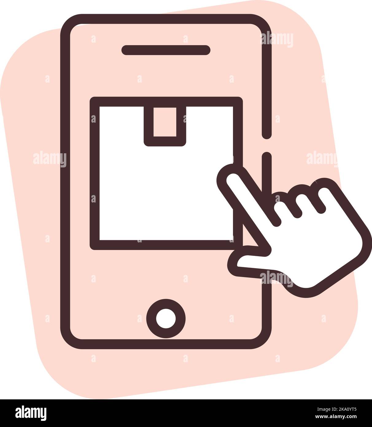 Delivery app hi-res stock photography and images - Alamy