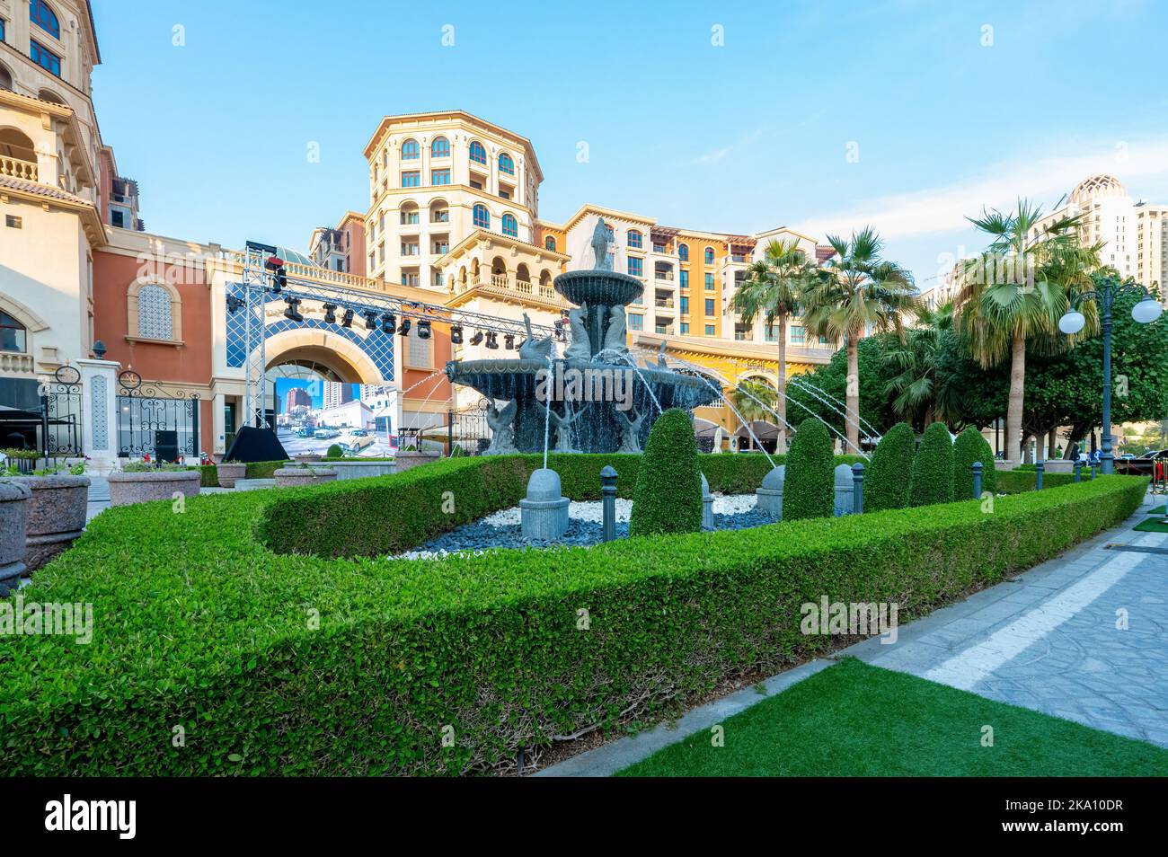 Medina Central Pearl Qatar Doha Stock Photo - Alamy