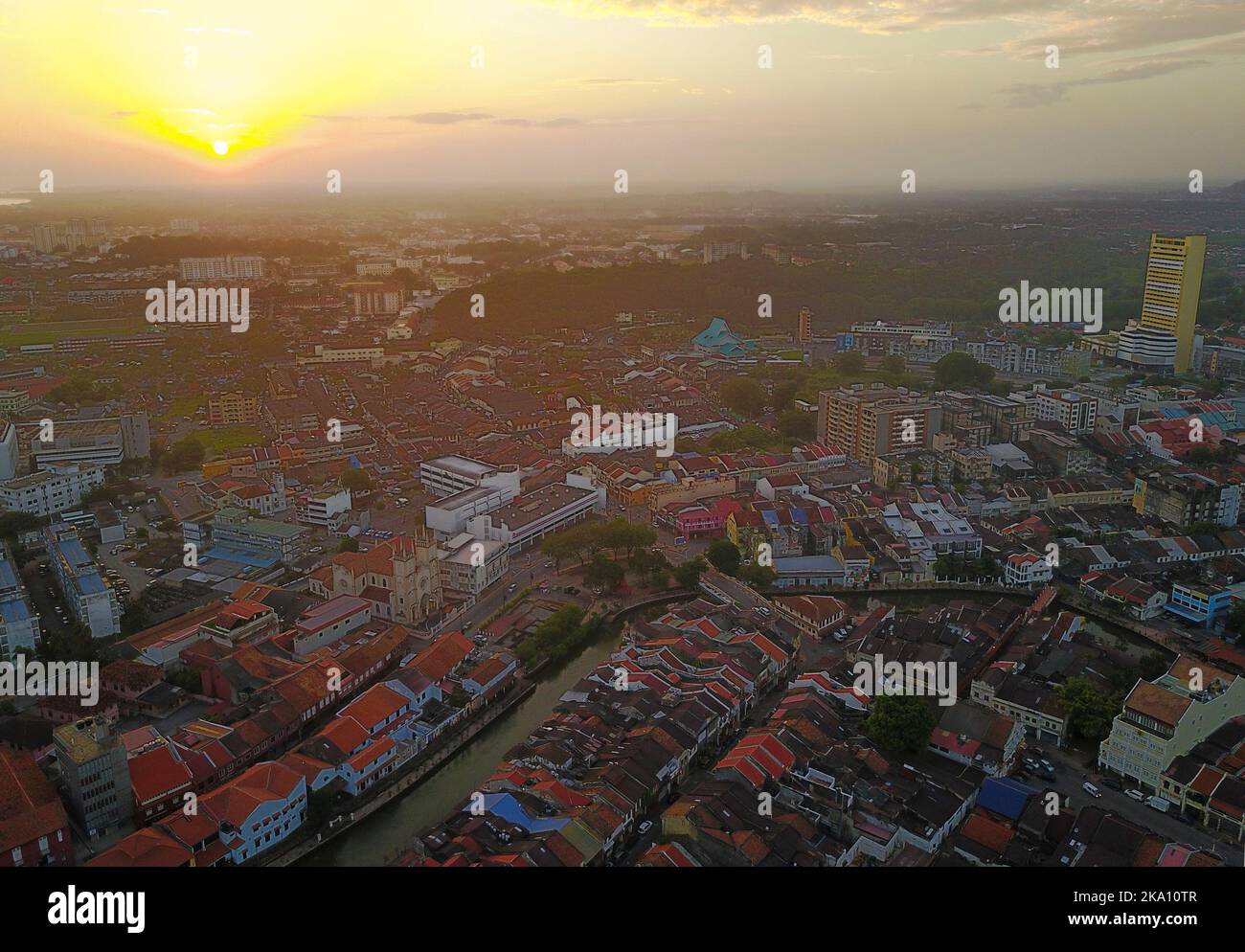 Malacca skyline hi-res stock photography and images - Alamy