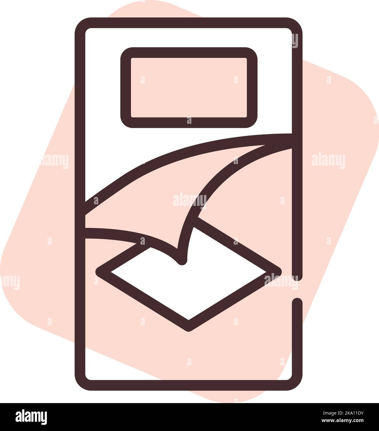 Textile fabric cloth icon Stock Vector Images - Alamy