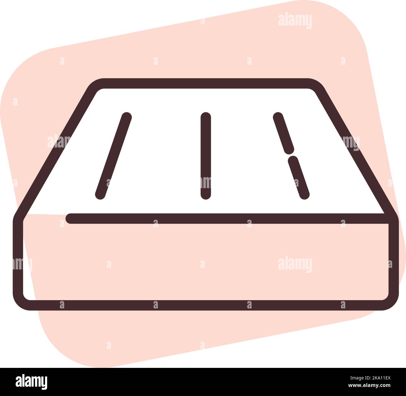 Mattress texture background cover Stock Vector Images - Alamy