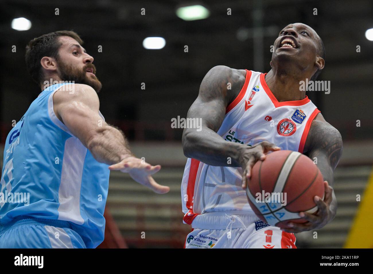 Frank Gaines (1) Pallacanestro Trieste 2004 during the series A of ...