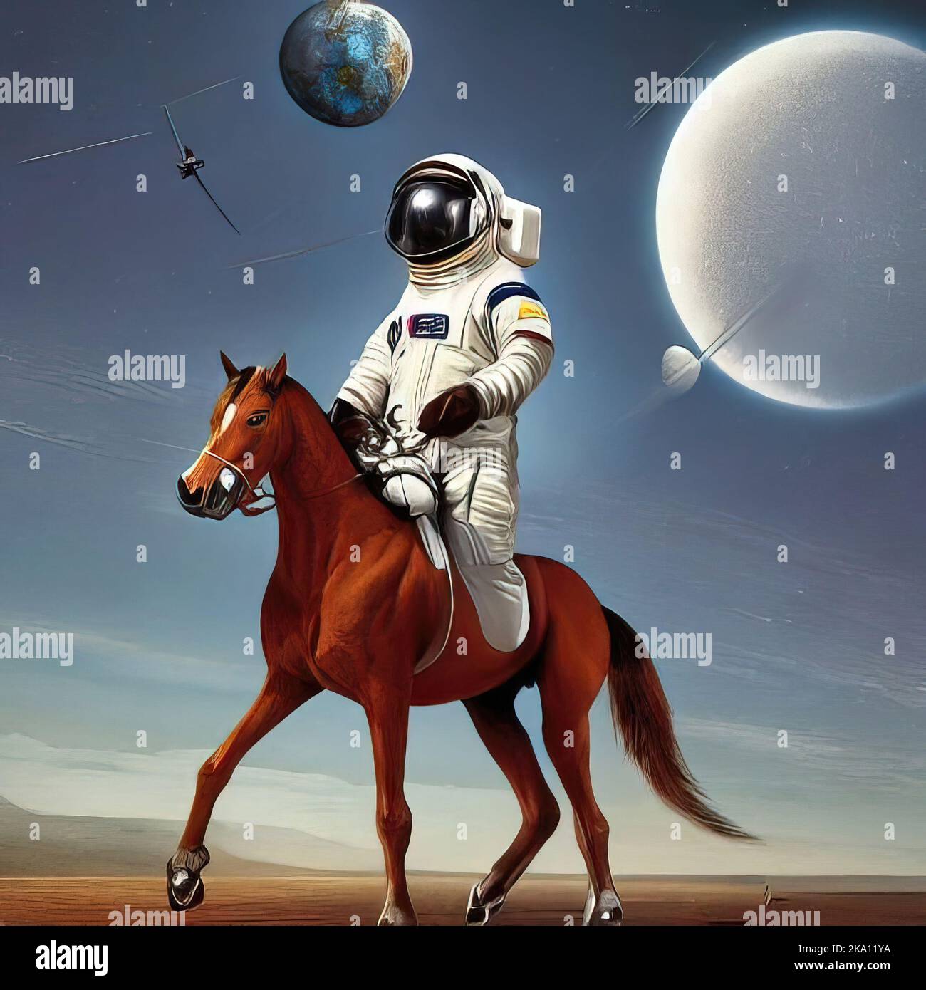 Headless horse man hi-res stock photography and images - Alamy