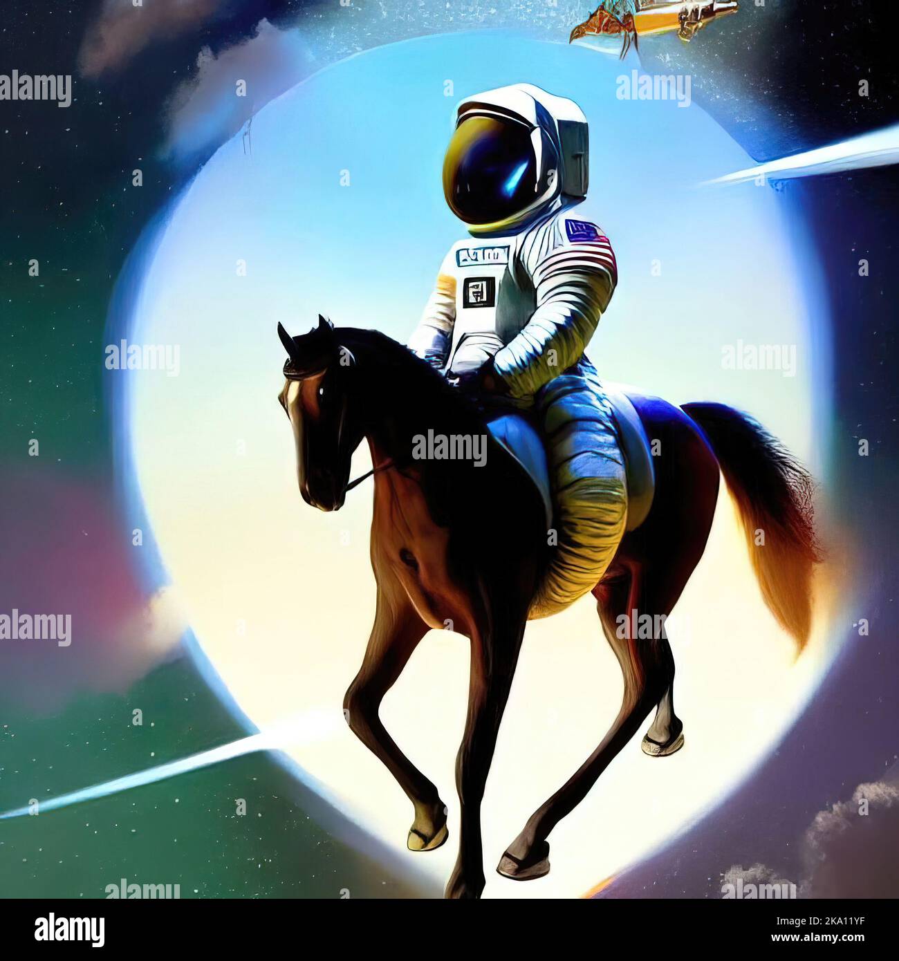 Headless horseman illustration hi-res stock photography and images - Alamy