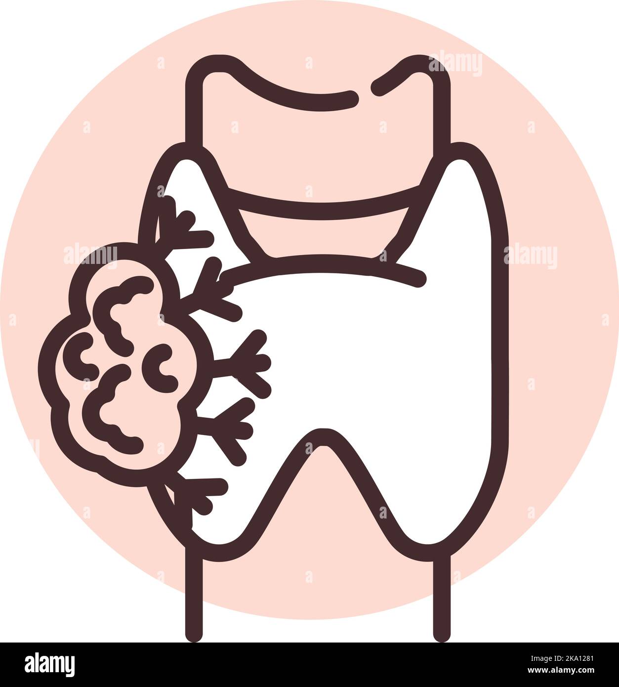 Thyroid icon hi-res stock photography and images - Alamy