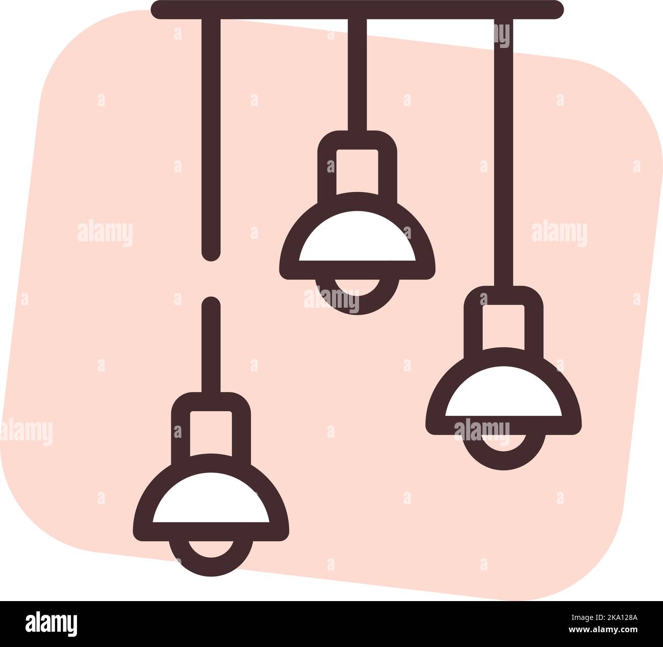 Ceiling light vector vectors hi-res stock photography and images - Alamy
