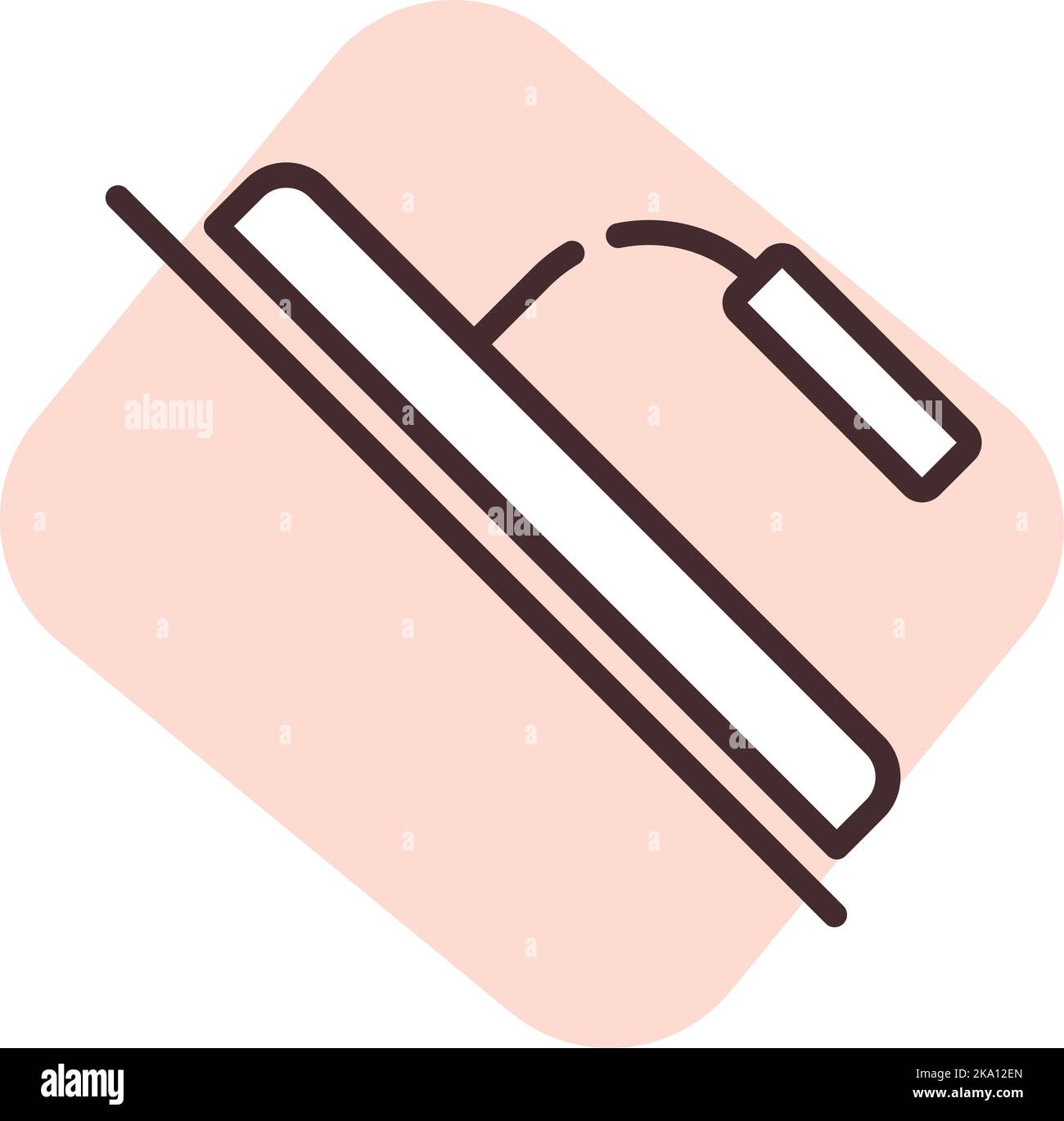 Smoothing the wall Stock Vector Images - Alamy