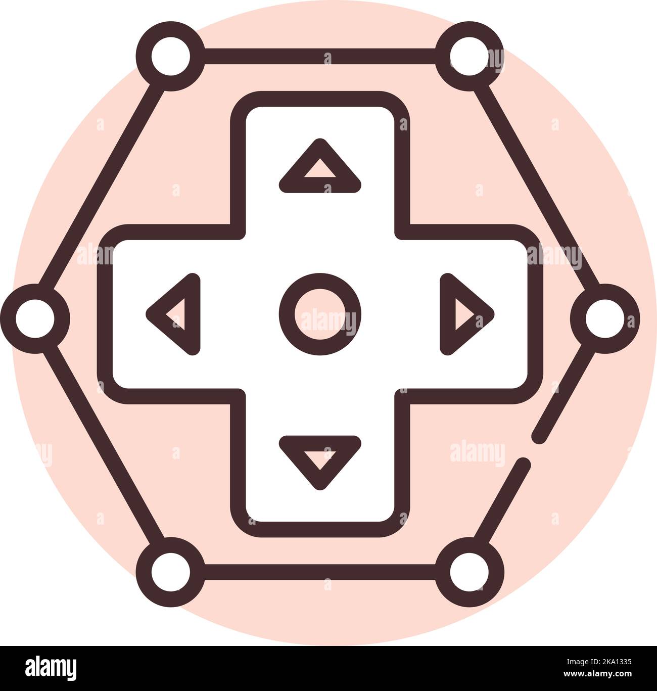 Block chain vector art Cut Out Stock Images & Pictures - Alamy