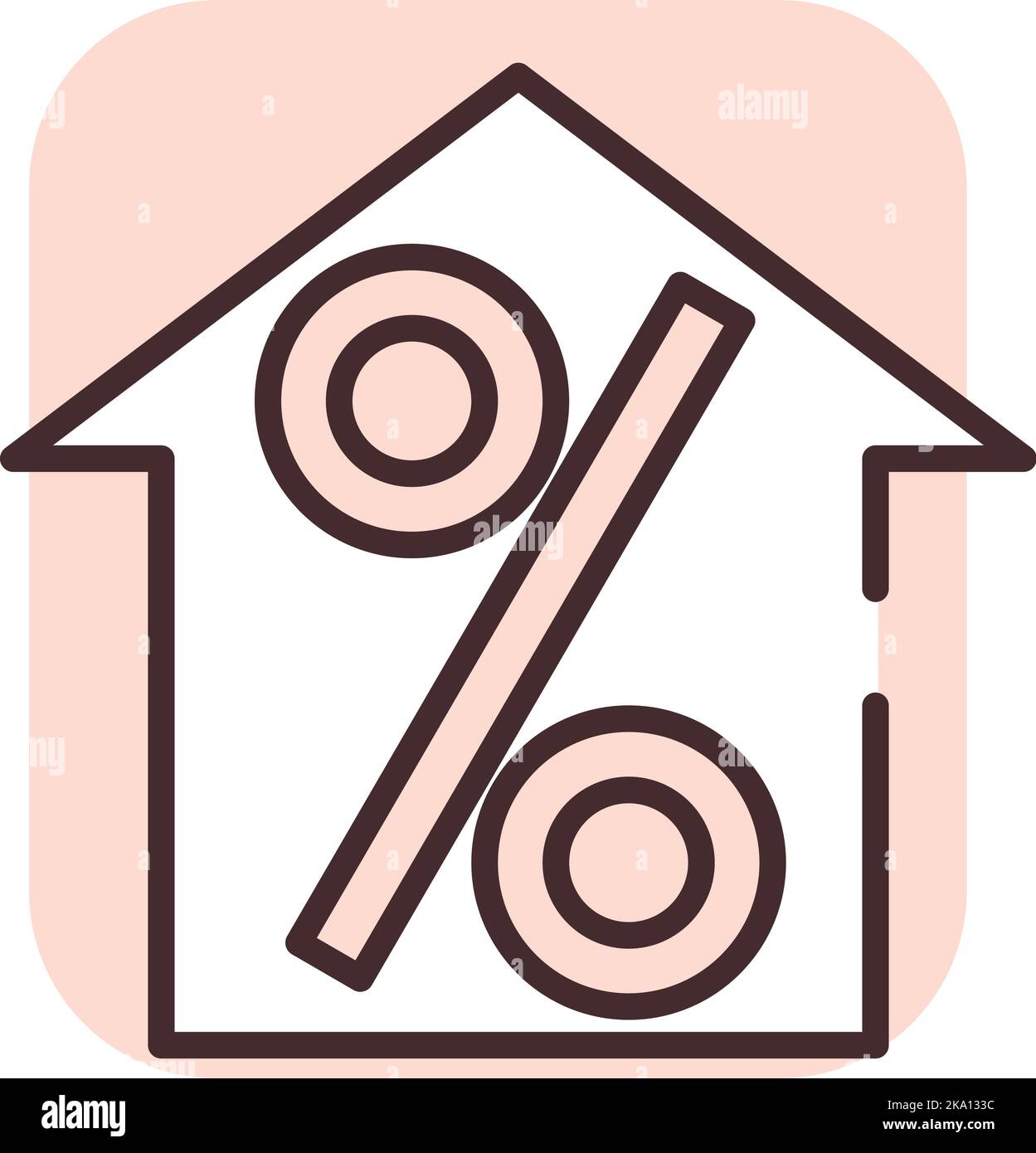 Interest rate vector icon Stock Vector Images - Alamy