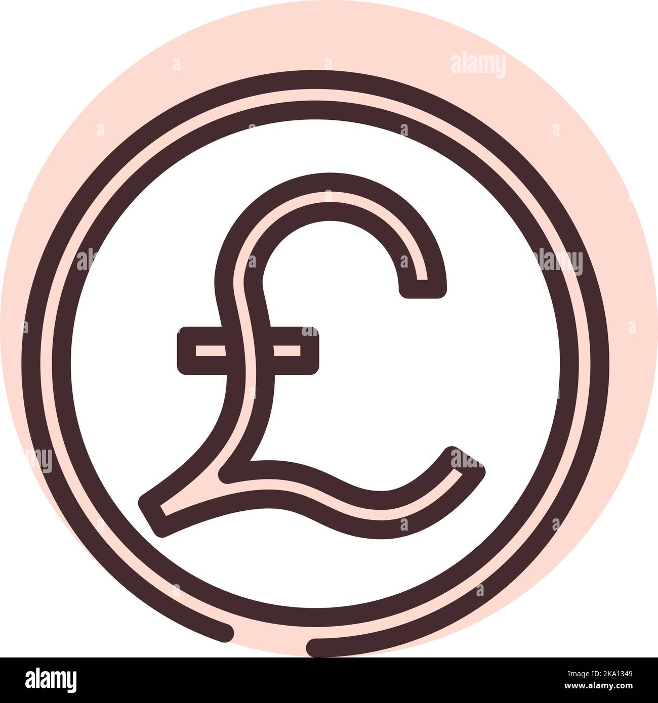 Banking concept pound on Stock Vector Images - Alamy
