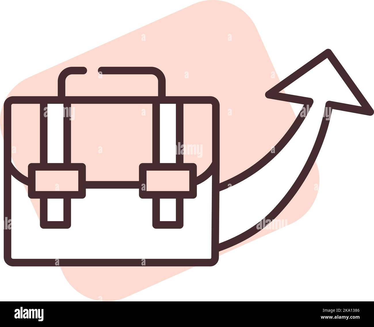 Isolated business icon vector Cut Out Stock Images & Pictures - Alamy