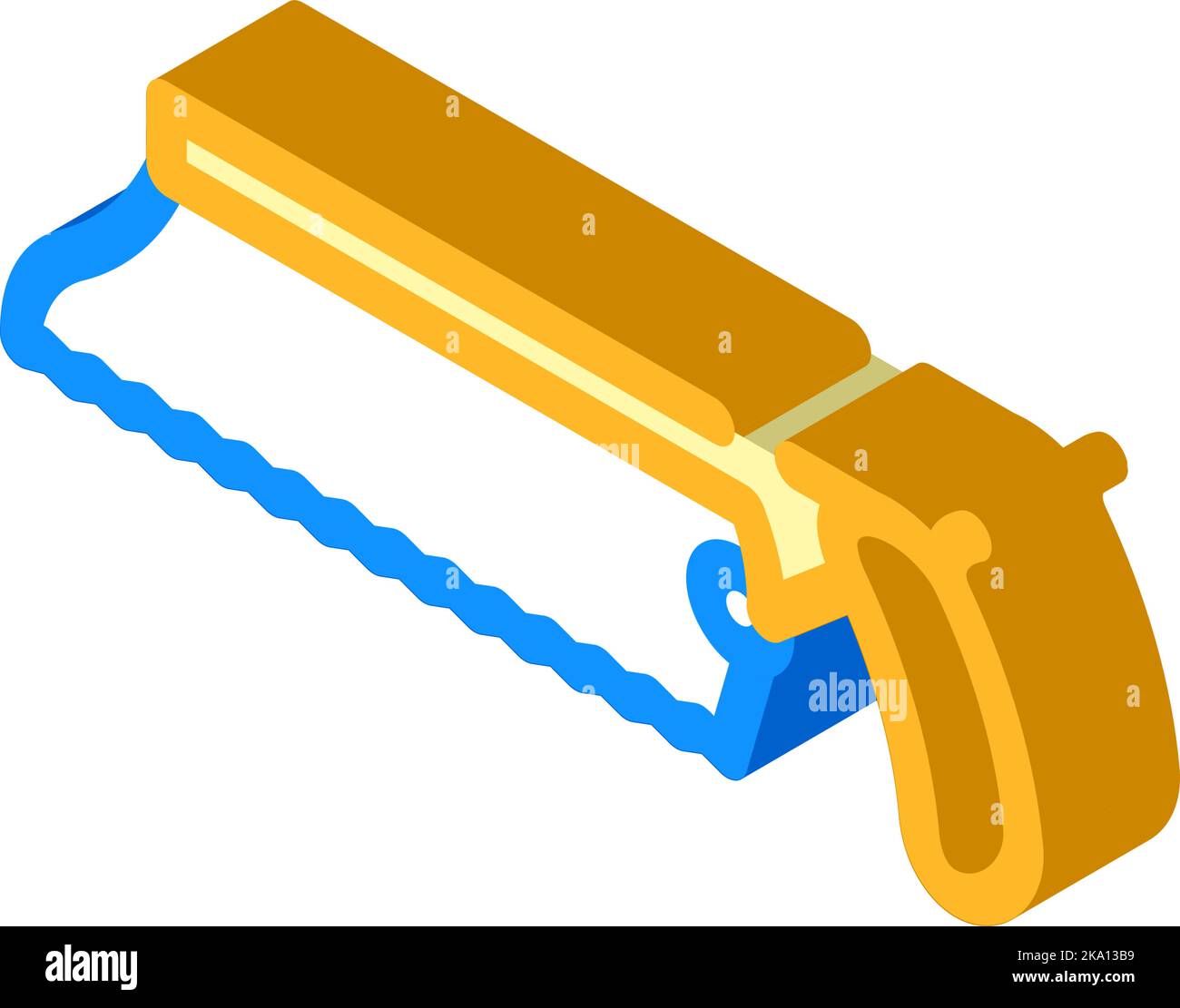 bone saw isometric icon vector illustration Stock Vector Image & Art ...