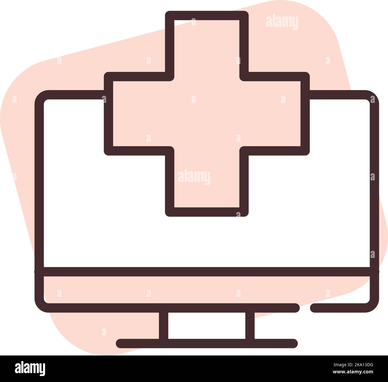 Meeting banner web icon Stock Vector Images - Alamy