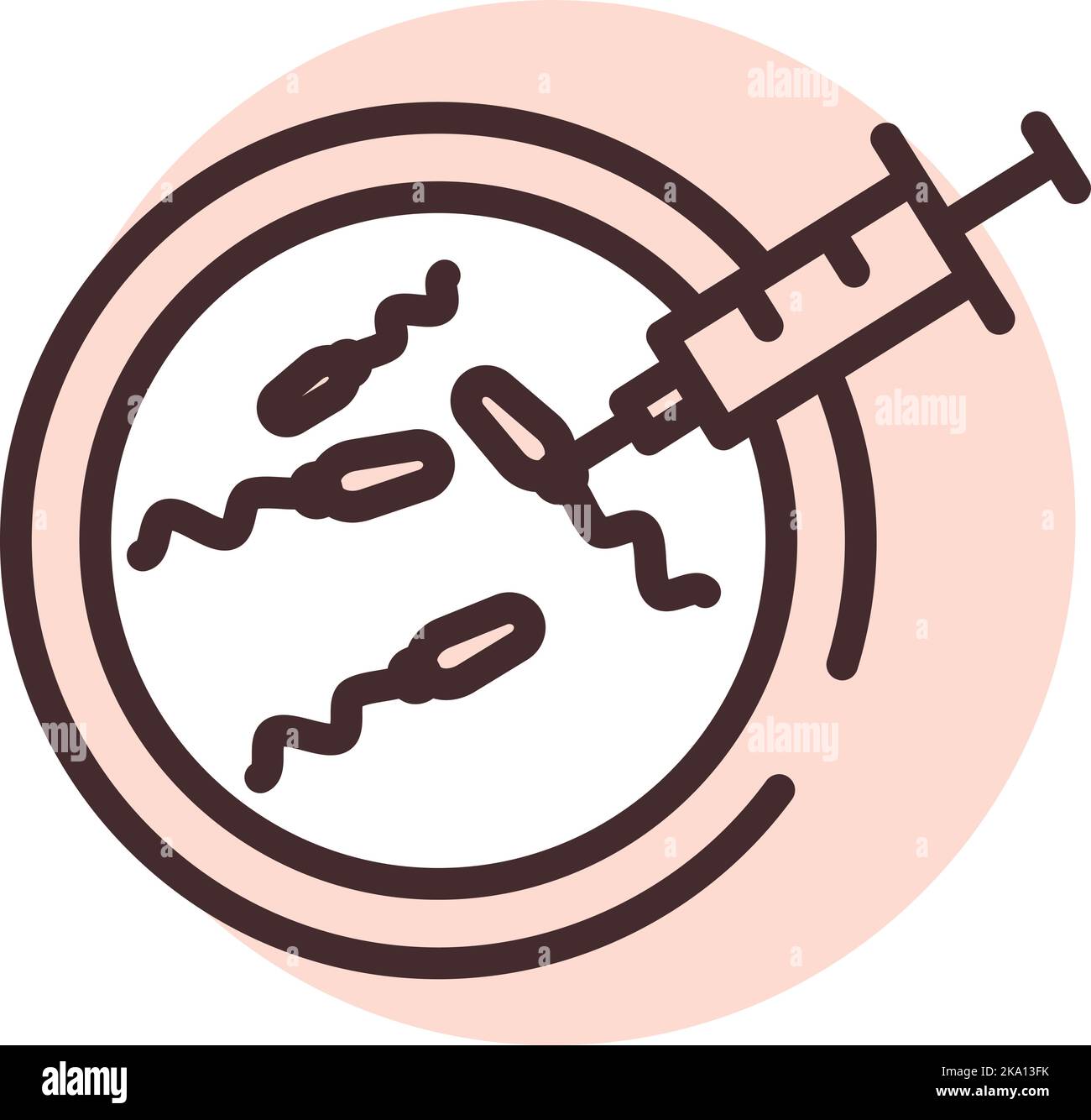 Pregnancy spermograma, illustration or icon, vector on white background ...