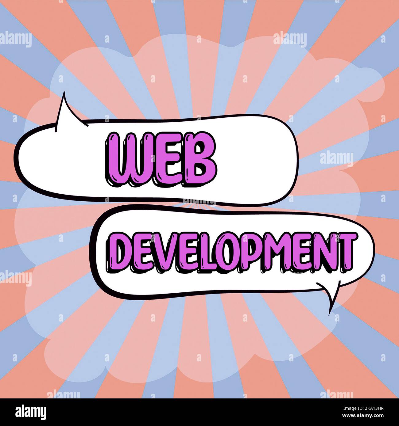 Inspiration showing sign Web Development. Word Written on work involved ...