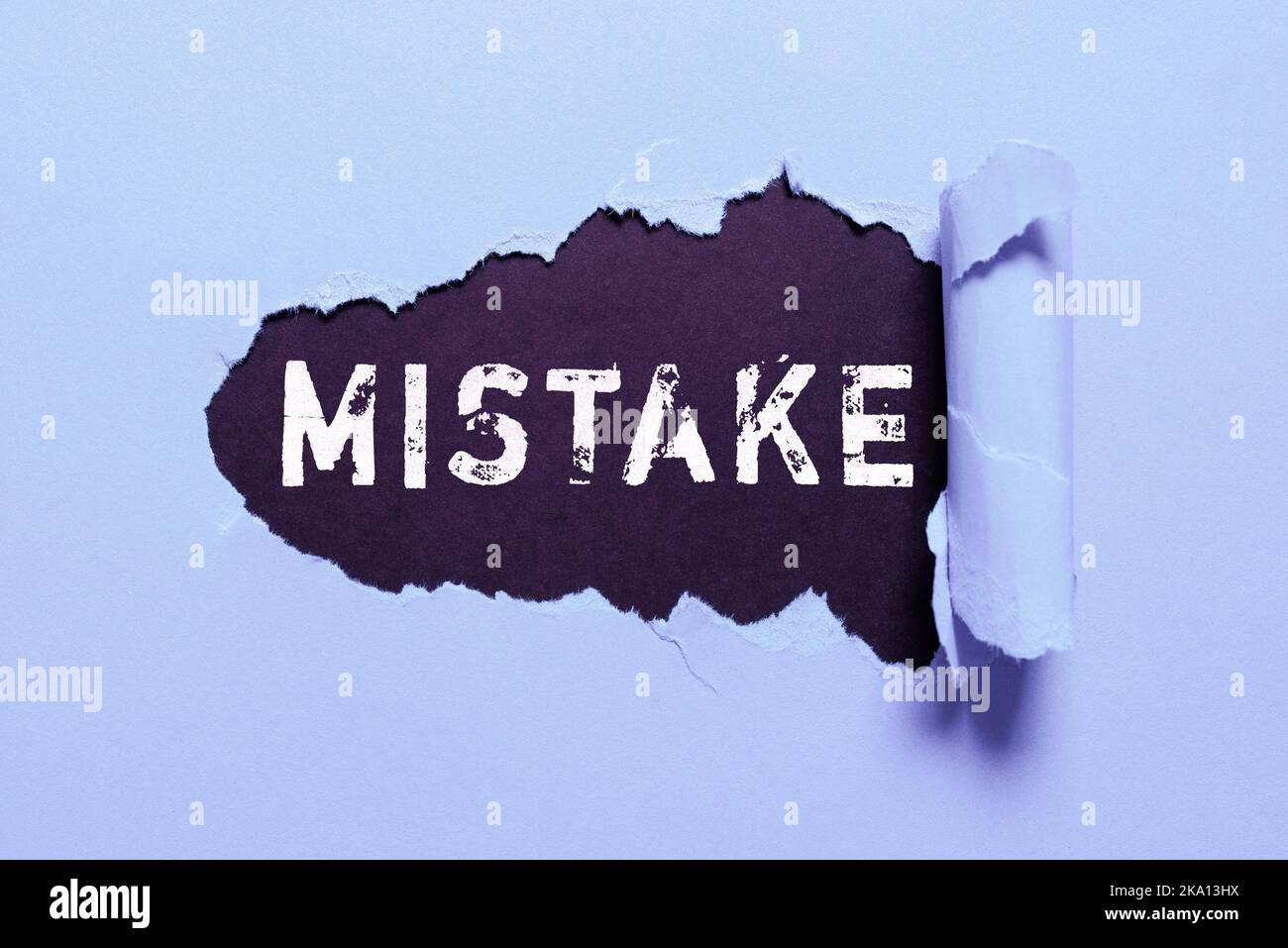 Conceptual caption Mistake. Business overview misconception about the ...