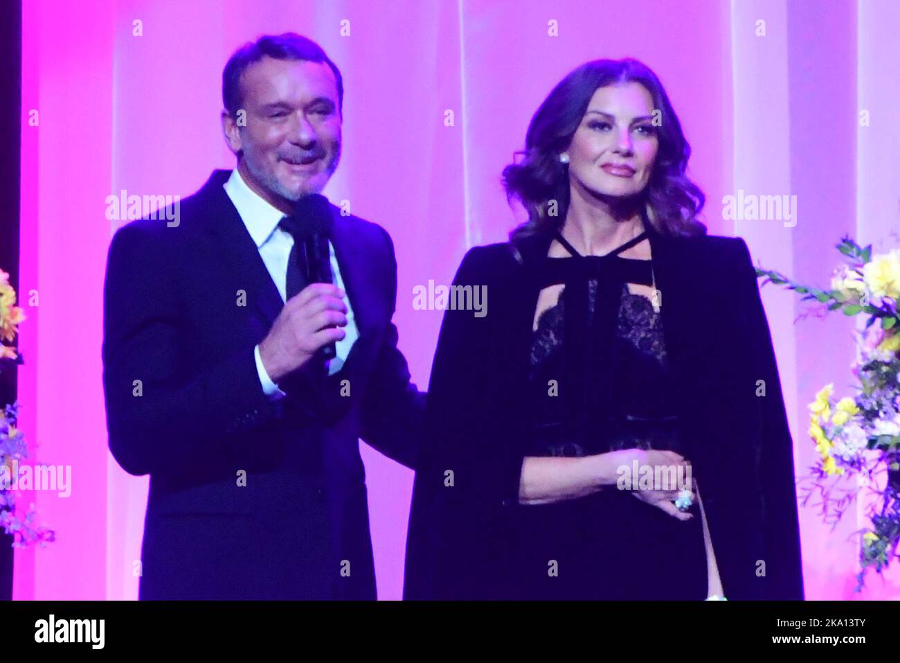 30 October 2022 - Nashville, Tennessee - Tim McGraw, Faith Hill. CMT ...
