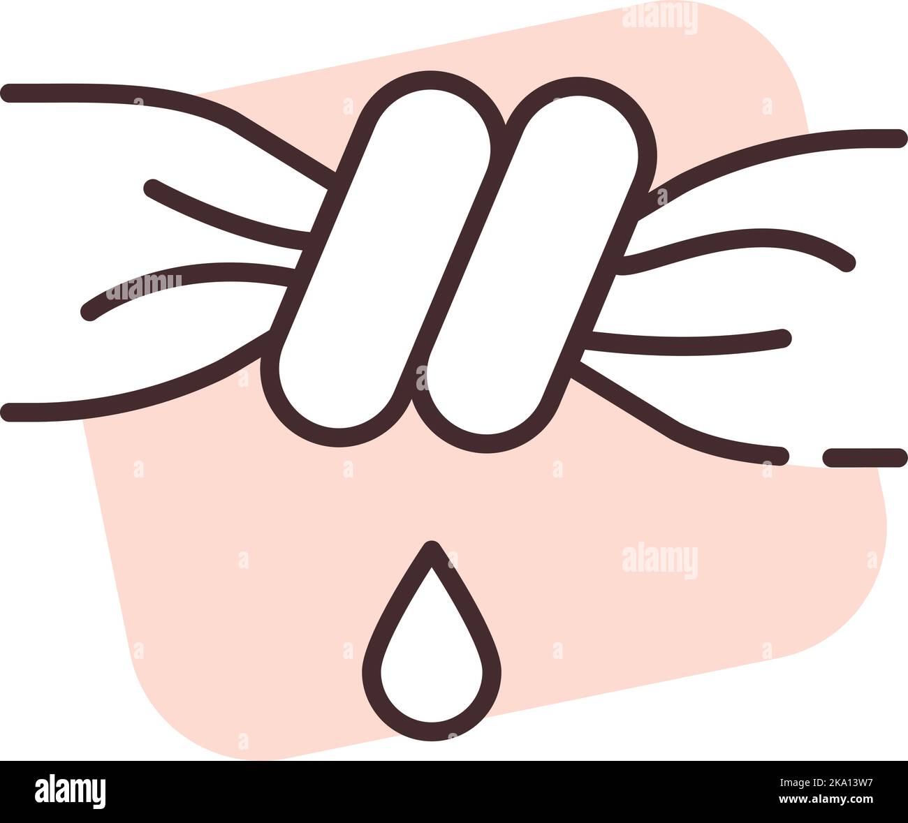Purification laundary, illustration or icon, vector on white background ...