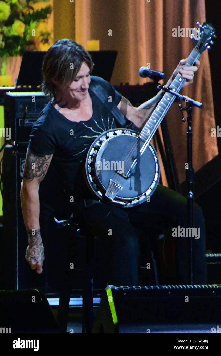 30 October 2022 - Nashville, Tennessee - Keith Urban. CMT Coal Miner's ...