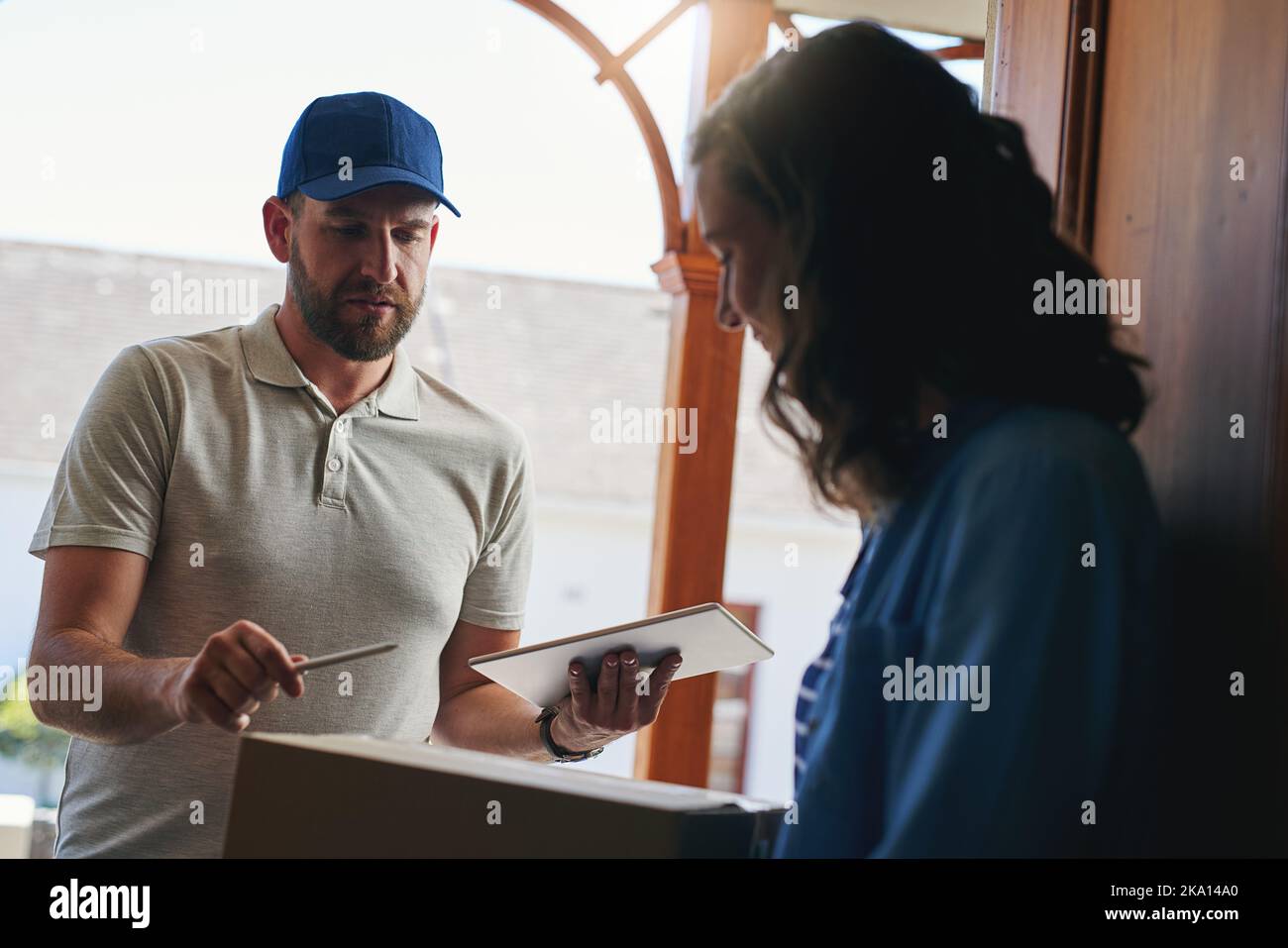 Customer deliveries hi-res stock photography and images - Alamy