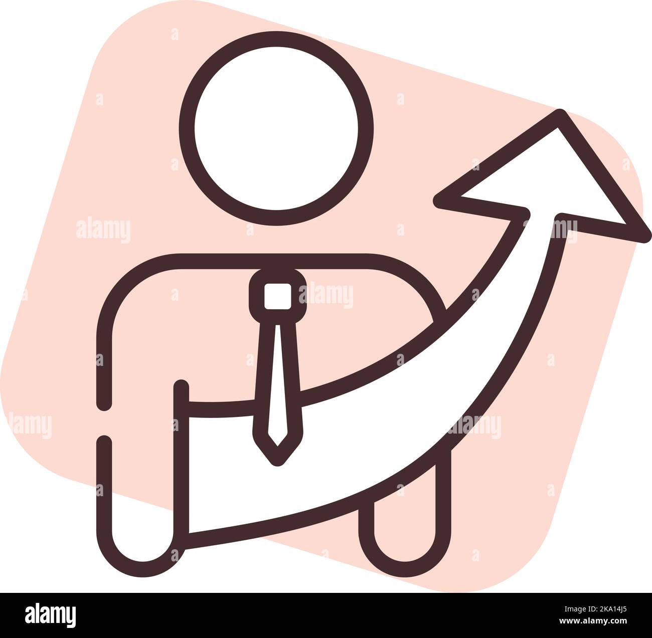 Personal growth icon Stock Vector Images - Alamy