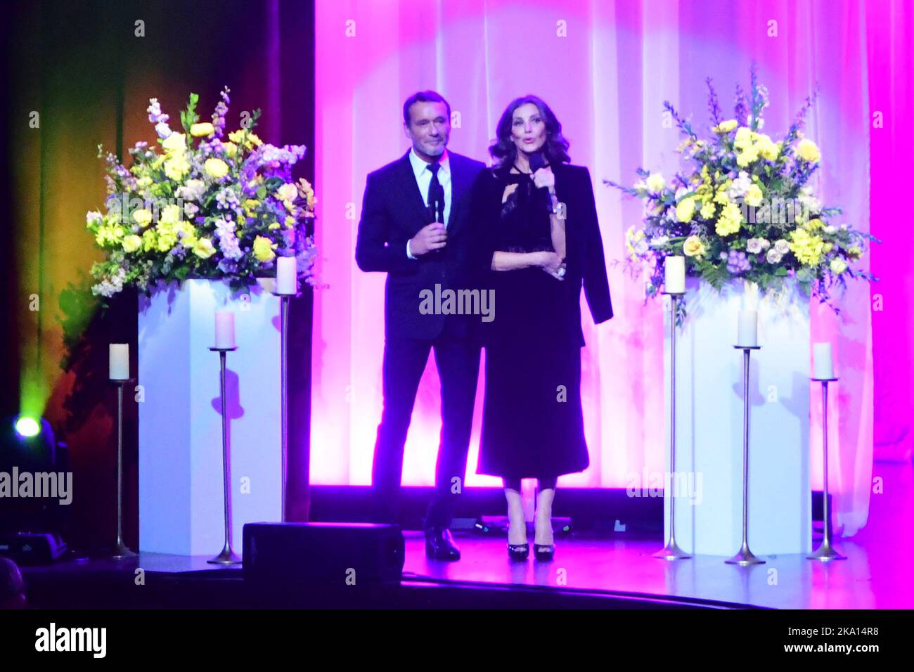 30 October 2022 - Nashville, Tennessee - Tim McGraw, Faith Hill. CMT ...