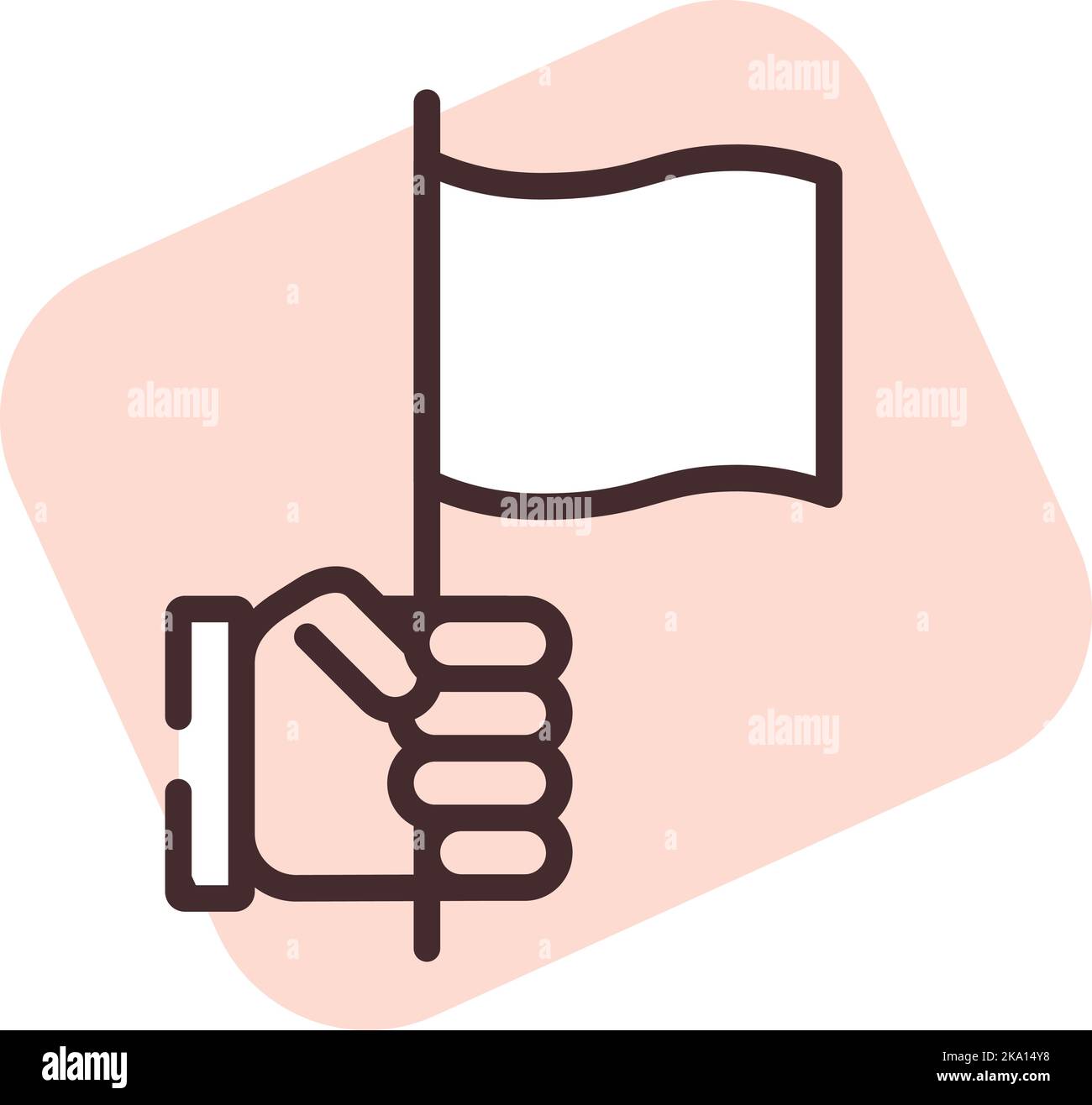 Team work goal, illustration or icon, vector on white background Stock ...