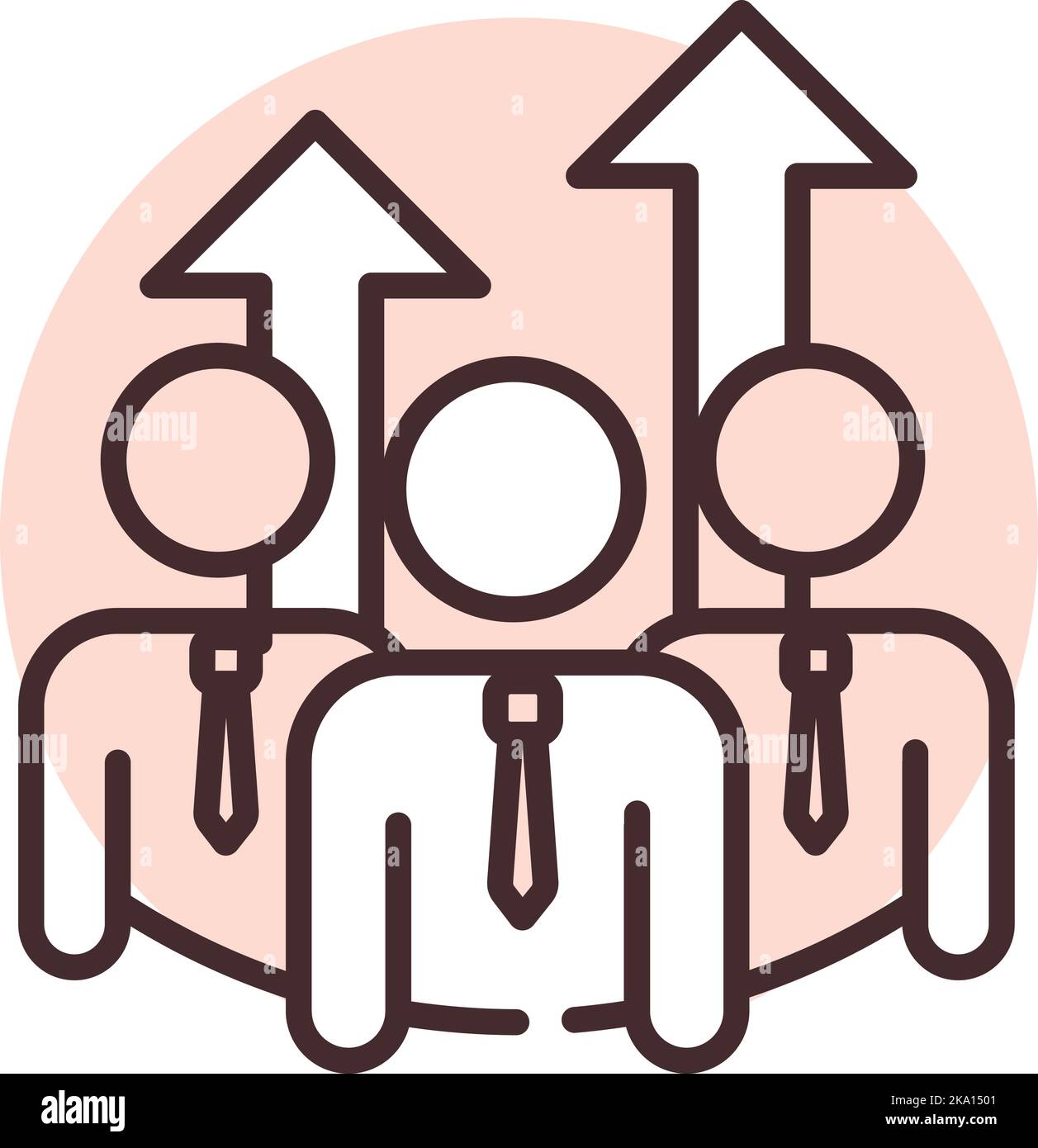Team management icon Stock Vector Images - Alamy