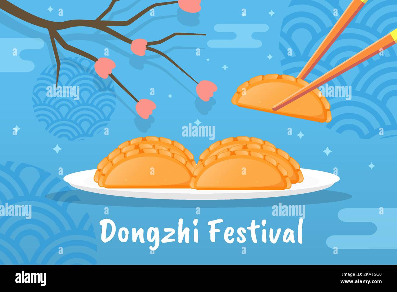 Dongzhi winter festival Stock Vector Images - Alamy