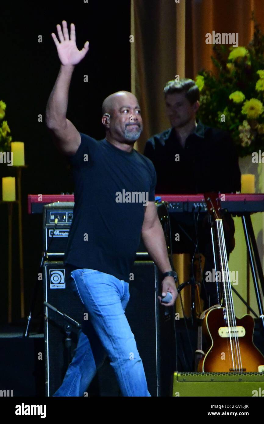 30 October 2022 - Nashville, Tennessee - Darius Rucker. CMT Coal Miner ...
