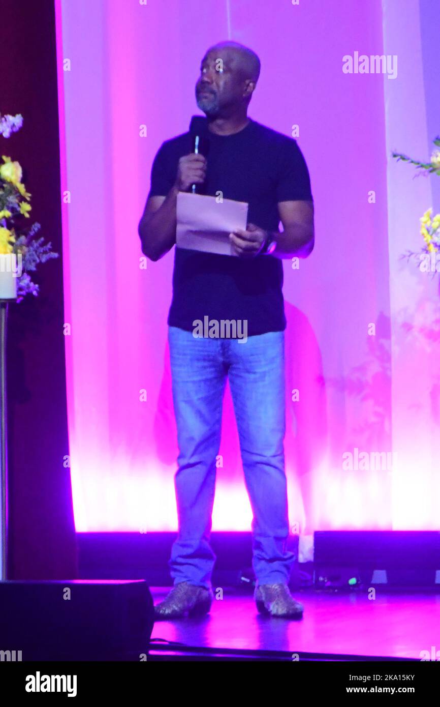 30 October 2022 - Nashville, Tennessee - Darius Rucker. CMT Coal Miner ...